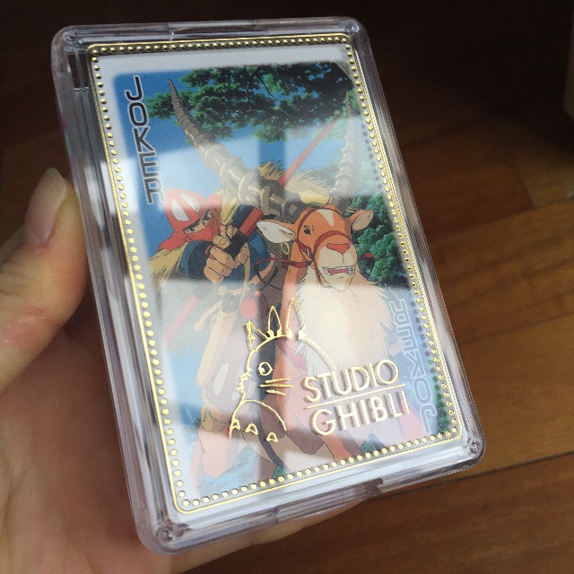 Studio Ghibli Princess Mononoke Playing Cards, Toys & Games, Board ...