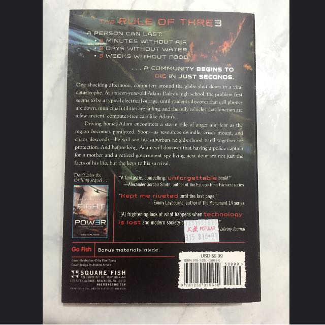 The Rule Of Thre3 by Eric Walters, Hobbies & Toys, Books & Magazines ...