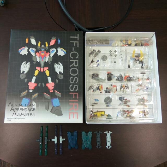 Transformers Superion TF-Crossfire Aerial Team Appendage Add-on Kit ...