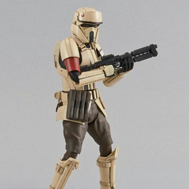 Bandai Starwars Rogue One Scariff Shoretrooper model kit, Hobbies ...