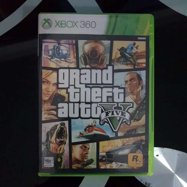 GTA V XBOX 360, Video Gaming, Video Games, Xbox on Carousell