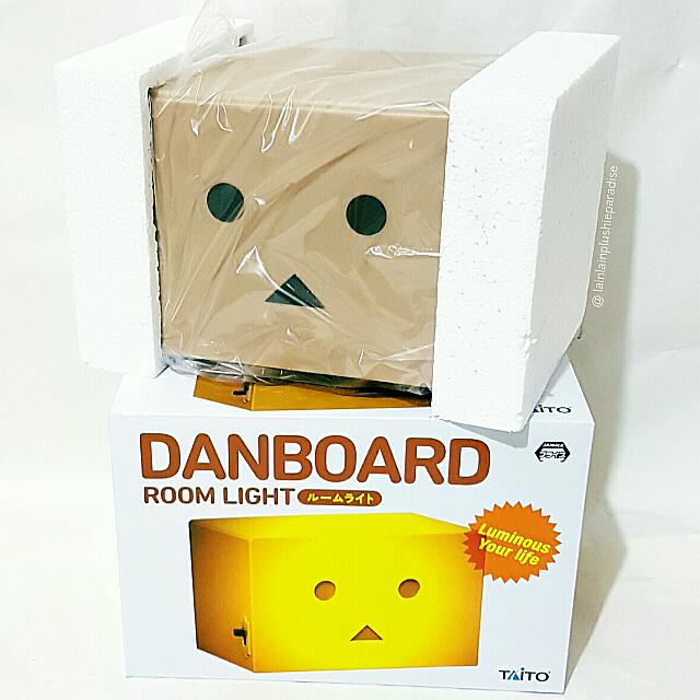 Japan Taito Danboard Cardboard Danbo Room Light Box Head Figure Yotsuba ...