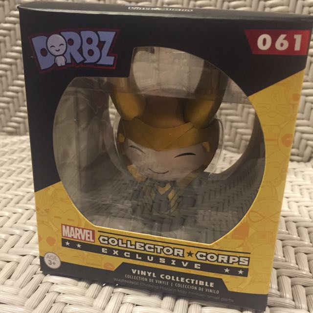 Loki (Marvel) Figurine By Dorbz, Hobbies & Toys, Toys & Games on Carousell