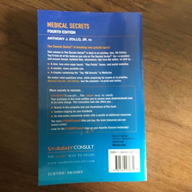 Medical Secrets, Hobbies & Toys, Books & Magazines, Textbooks on Carousell