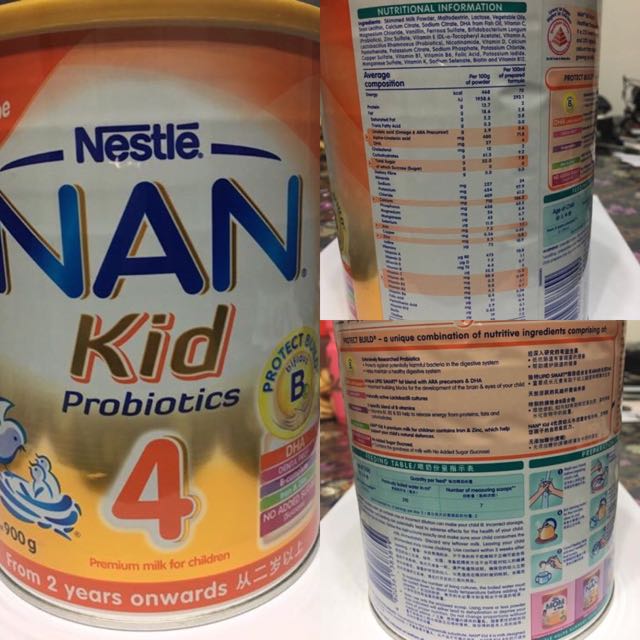NAN Kid Probiotics 4 - Milk Formula, Babies & Kids, Nursing & Feeding ...