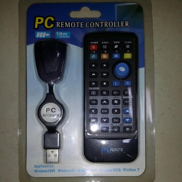 PC Remote Controller With USB Receiver - Price Reduced, TV & Home ...