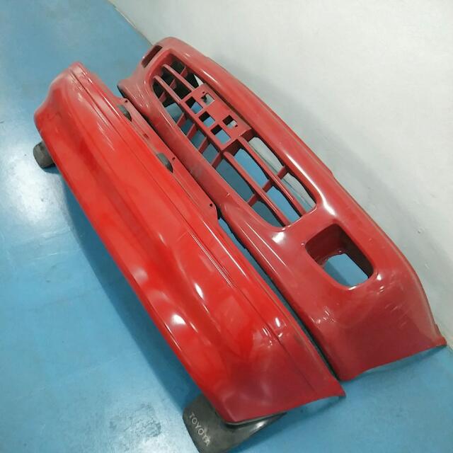 Toyota Starlet Ep82 GT Front Bumper, Car Accessories on Carousell