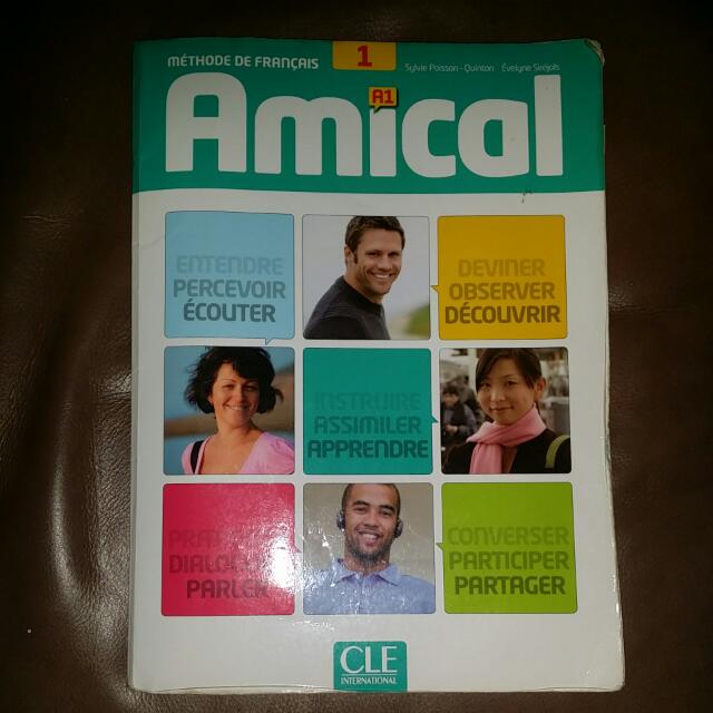 Amical A1 French textbook, 興趣及遊戲, 書本 & 文具, 書本及雜誌 - 補充練習 - Carousell