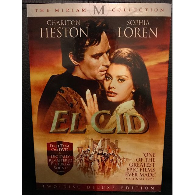 El Cid 2 Disc Deluxe Edition DVD, Hobbies & Toys, Music & Media, CDs ...