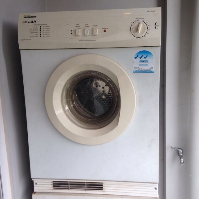 ELBA Tumble Dryer EBD 602, TV & Home Appliances, Washing Machines and ...