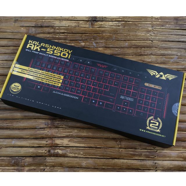 Gaming Keyboard Armaggeddon Kalashnikov AK-550i, Computers & Tech ...