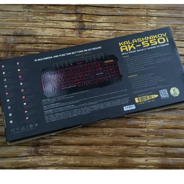 Gaming Keyboard Armaggeddon Kalashnikov AK-550i, Computers & Tech ...