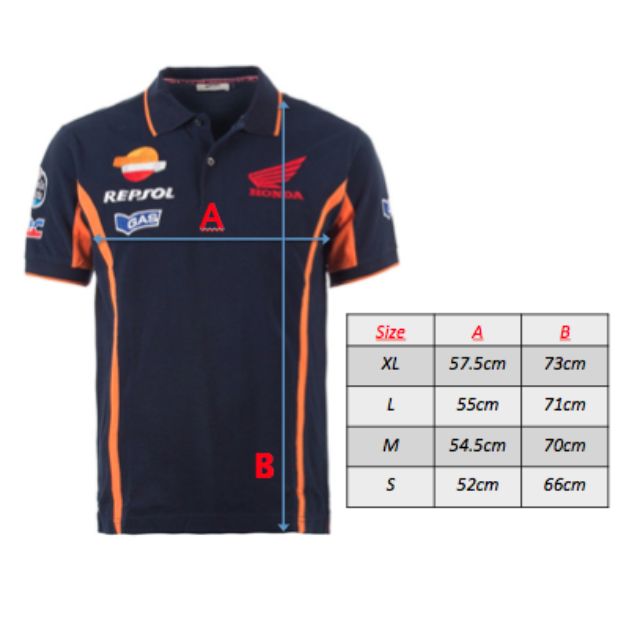 Honda Repsol MotoGP Team Polo, Car Accessories, Accessories on Carousell