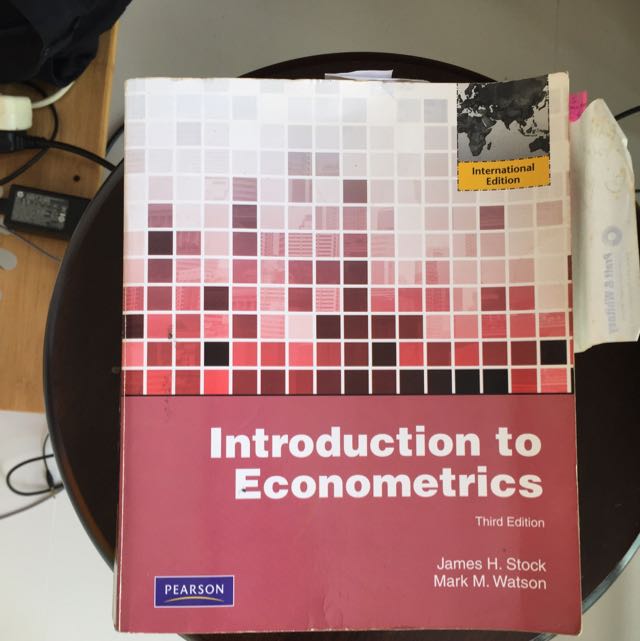 Introduction To Econometrics Hobbies And Toys Books And Magazines