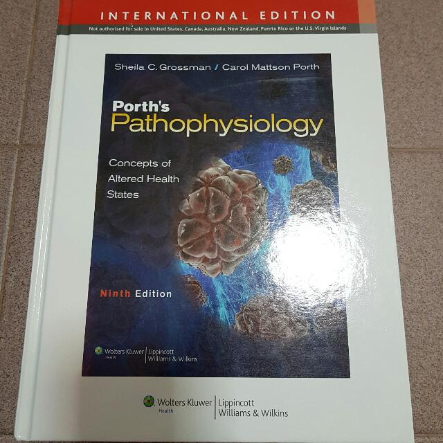 Porth's Pathophysiology: Concepts Of Altered Health States, Hobbies ...