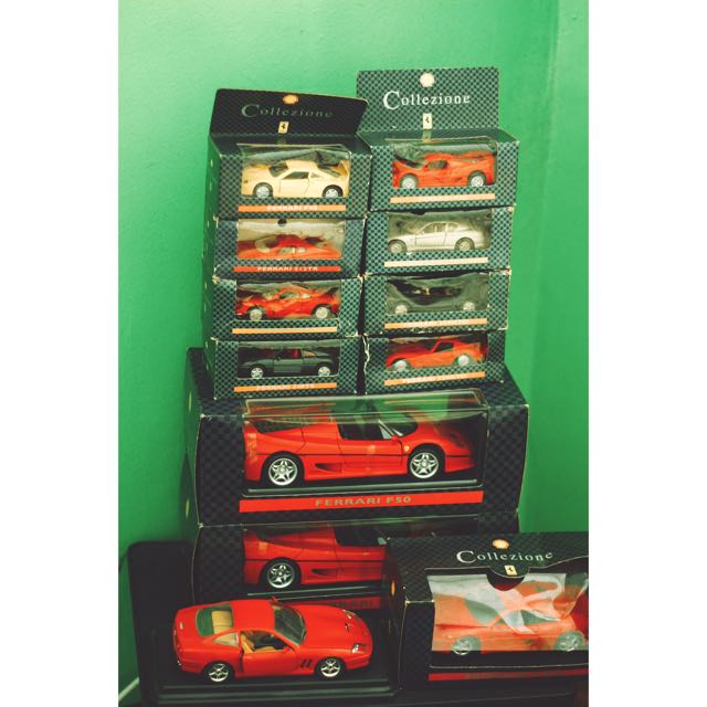 Shell Collezione Ferrari Cars [COMPLETE SET], Hobbies & Toys ...