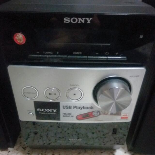 Sony Mini HiFi, Audio, Soundbars, Speakers & Amplifiers on Carousell