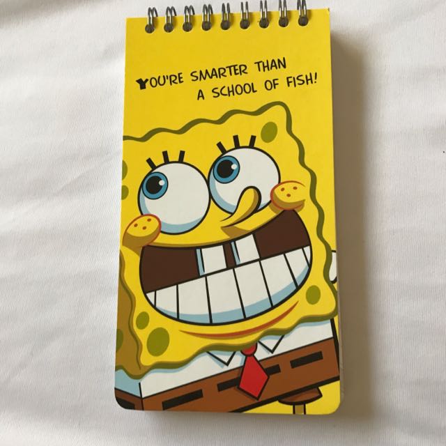 Spongebob Notebook, Hobbies & Toys, Stationery & Craft, Stationery ...