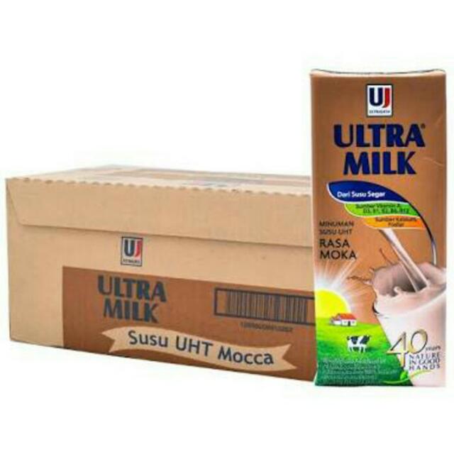Susu Ultra 200 ml, Makanan & Minuman, Minuman Tidak Beralkohol di Carousell