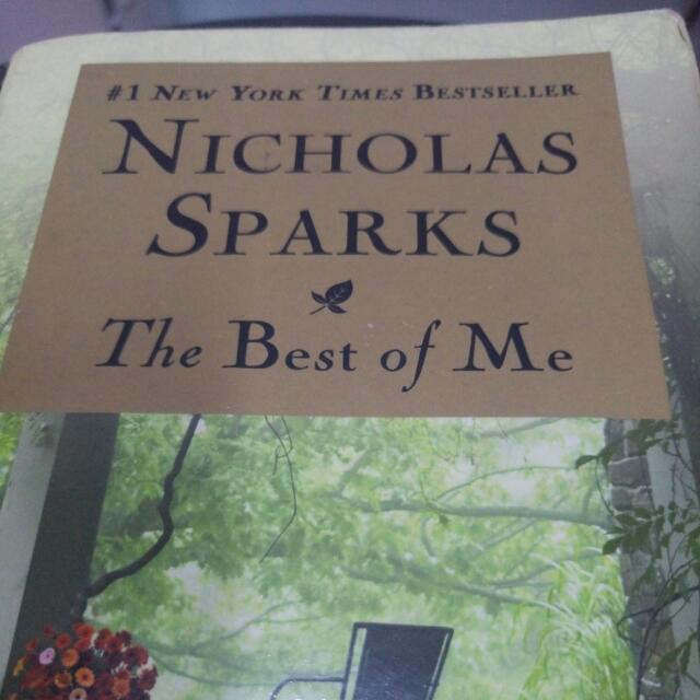 The Best Of Me -Nicholas Sparks, Hobbies & Toys, Books & Magazines, Fiction & Non-Fiction on ...