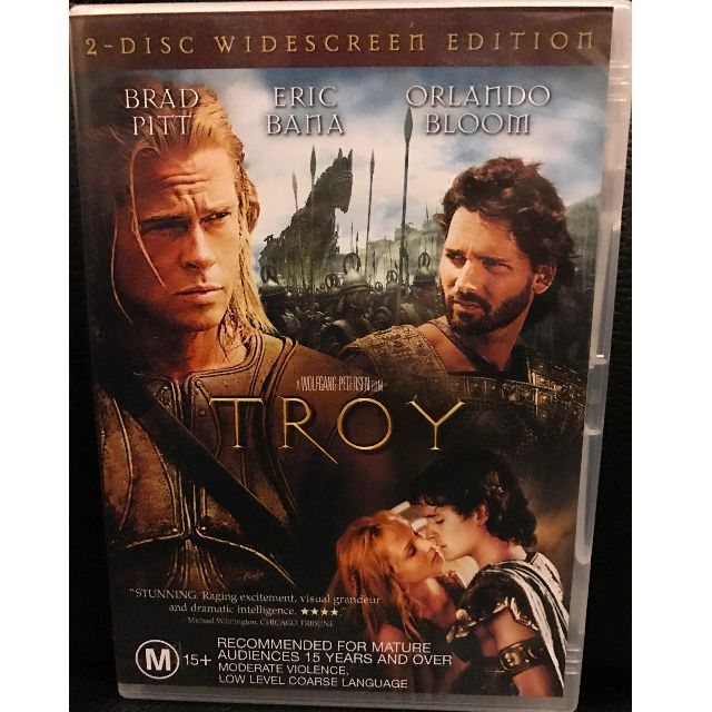 Troy 2-Disc Widescreen Edition DVD, Hobbies & Toys, Music & Media, CDs ...