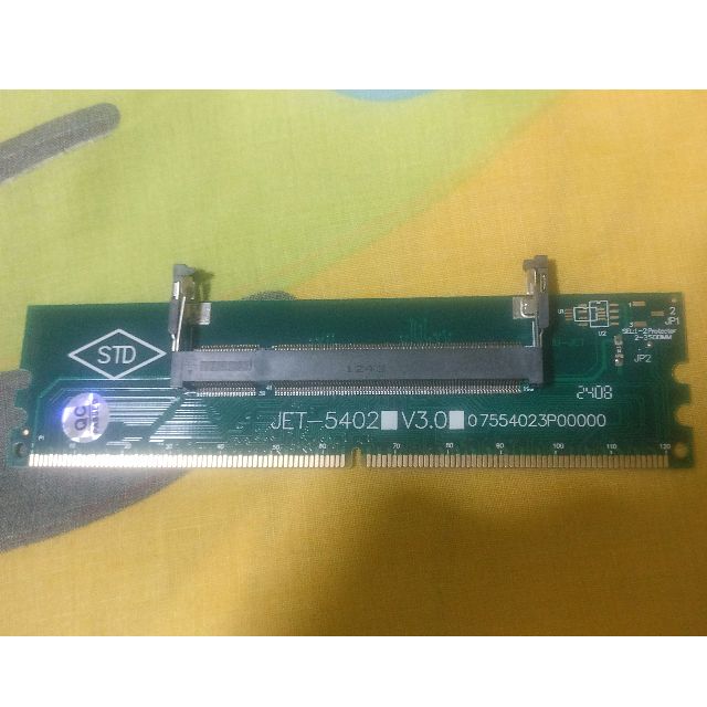 DDR2 Laptop to Desktop Memory RAM Adapter Converter Card, Computers ...