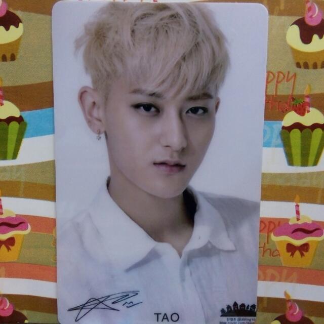 EXO Tao Card Sticker, K-Wave di Carousell