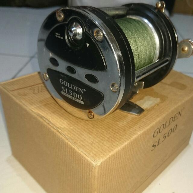 GOLDEN SL500 Trolling Reel, Sports Equipment, Fishing on Carousell
