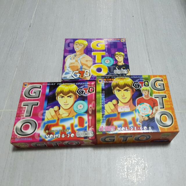 GTO Animation (Full Series) In VCD, Hobbies & Toys, Memorabilia ...