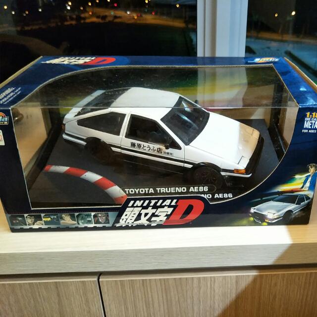 Initial D Toyota Trueno AE86, Hobbies & Toys, Toys & Games on Carousell
