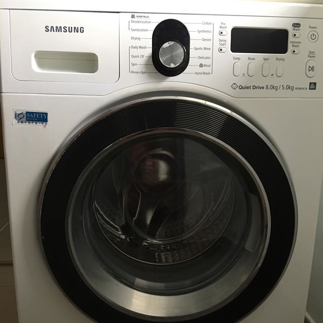 Samsung Washer/Dryer WD8804CJA, TV & Home Appliances, Washing Machines ...