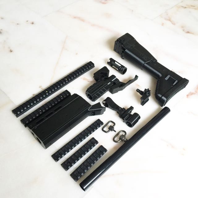 ( Sold Out )SCAR conversion Kit With Foldable Butt Stock For Nerf ...