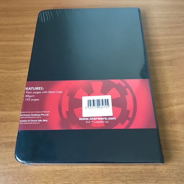 Star Wars Notebook Rebel Alliance Galactic Empire Sigil, Hobbies & Toys ...