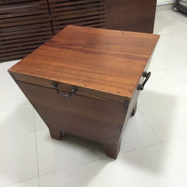 Wooden Chest/Table, Furniture & Home Living, Furniture, Tables & Sets ...