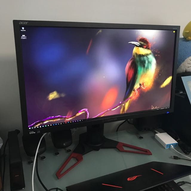 Acer Predator XB281HK 28 inch Gaming Monitor - Black/Red. 4K RESOLUTION ...