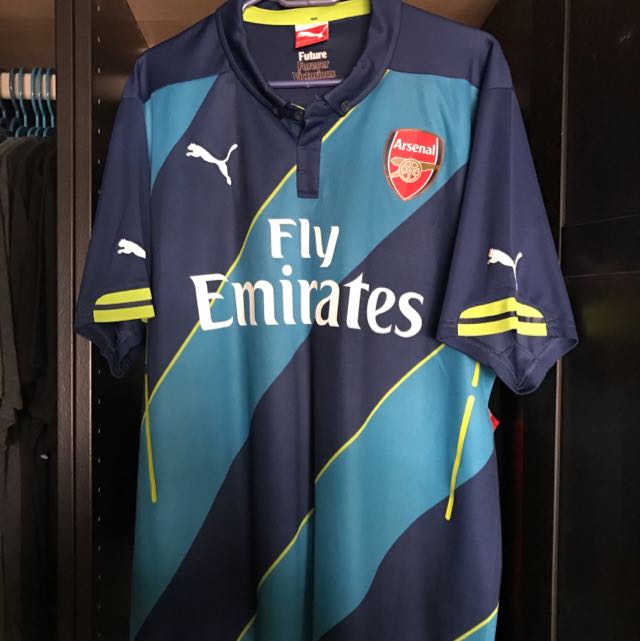 Arsenal (Third Kit) Jersey (2014/2015), Men's Fashion, Tops & Sets ...