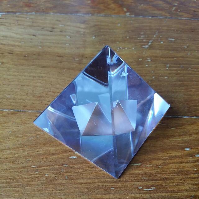 Crystal Double Pyramid, Hobbies & Toys, Memorabilia & Collectibles ...