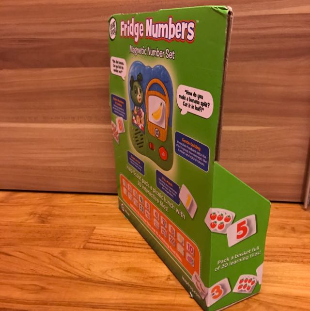 Leap Frog Fridge Numbers Magnetic Number Set, Hobbies & Toys, Toys ...