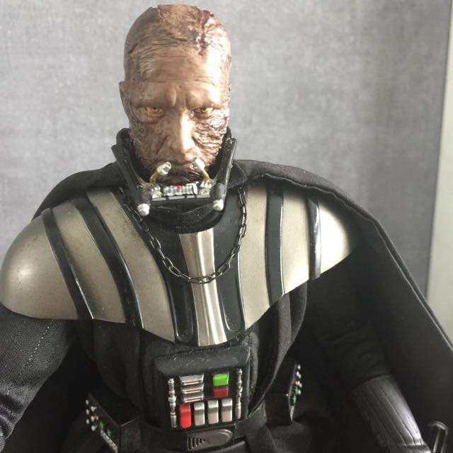 Medicom Leatherless Rots Darth Vader 1/6 Sideshow Hot toys Skywalker ...