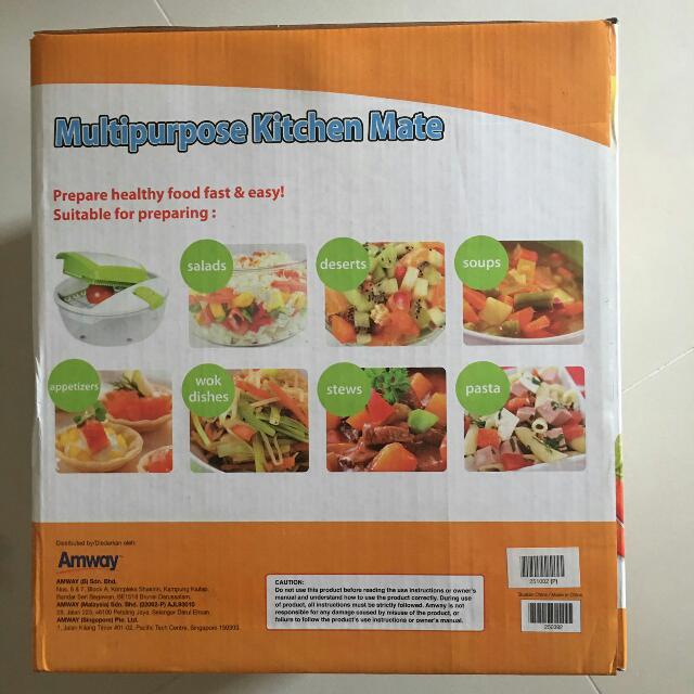 Multipurpose Kitchen Mate by AMWAY, TV & Home Appliances, Kitchen Appliances, Other Kitchen ...