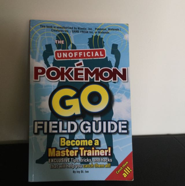 Pokemon Go Field Guide, Hobbies & Toys, Books & Magazines, Fiction ...