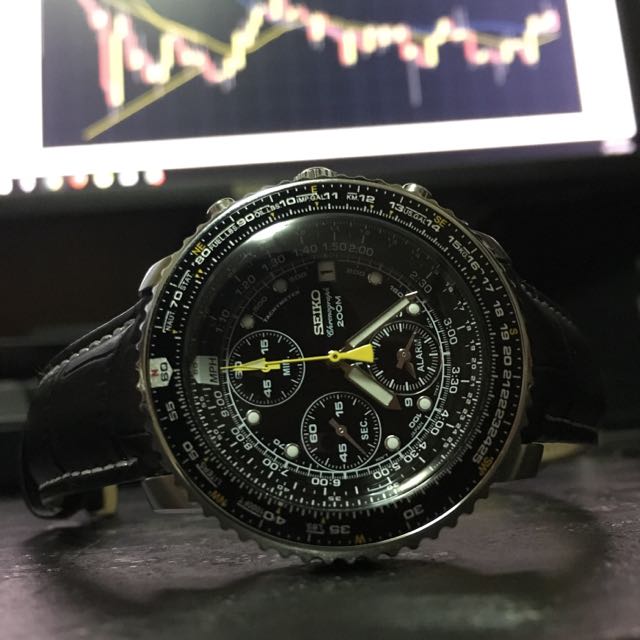 Seiko Flightmaster SNA411 SNA411P1, Luxury, Watches on Carousell