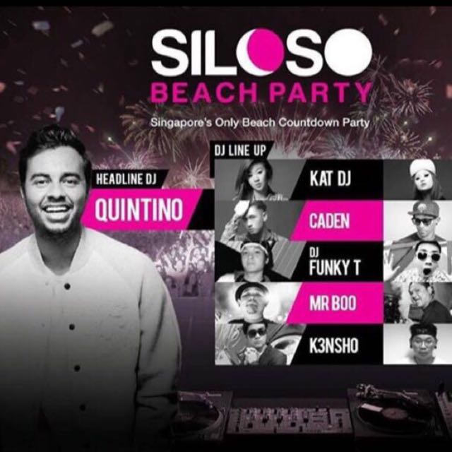 Siloso Beach Party Countdown 2016, Tickets & Vouchers, Event Tickets on Carousell