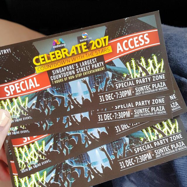 Suntec City Countdown 2017 Party Special Access Tickets, Tickets ...