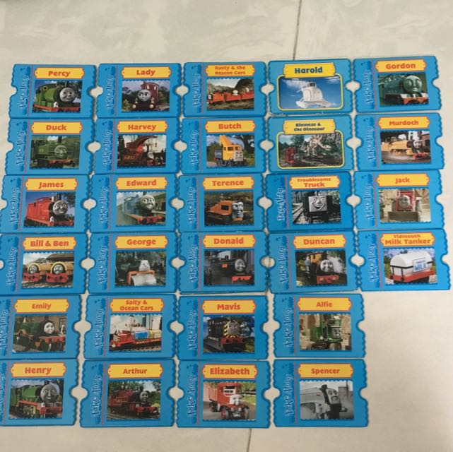 Thomas & Friends - Take Along Collectors Cards., Toys & Games, Board ...
