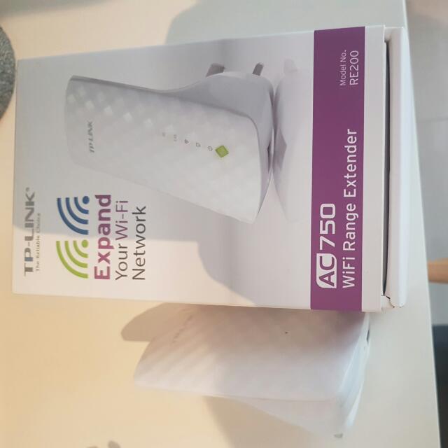 TPLINK AC 750 Wifi Range Extender, Computers & Tech, Parts ...