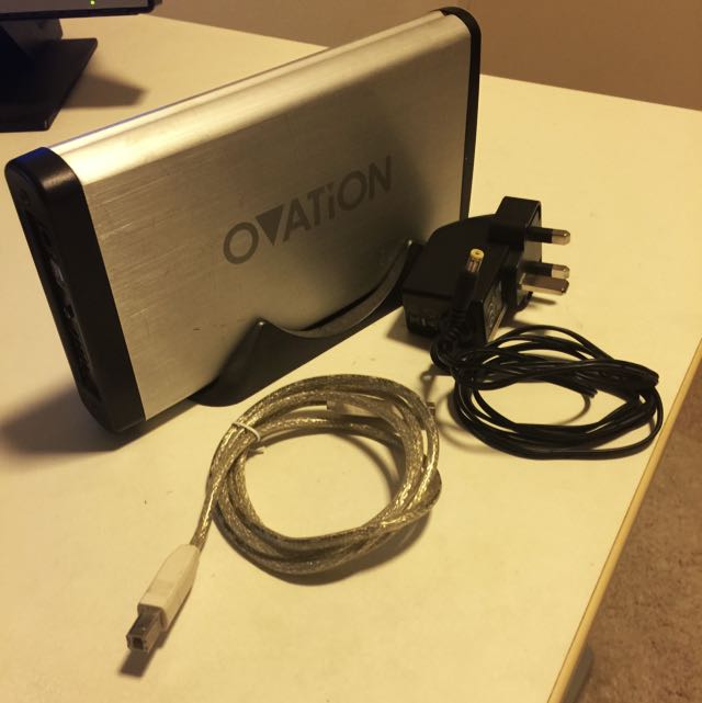 500GB Ovation External Hard Disk, Computers & Tech, Parts & Accessories ...