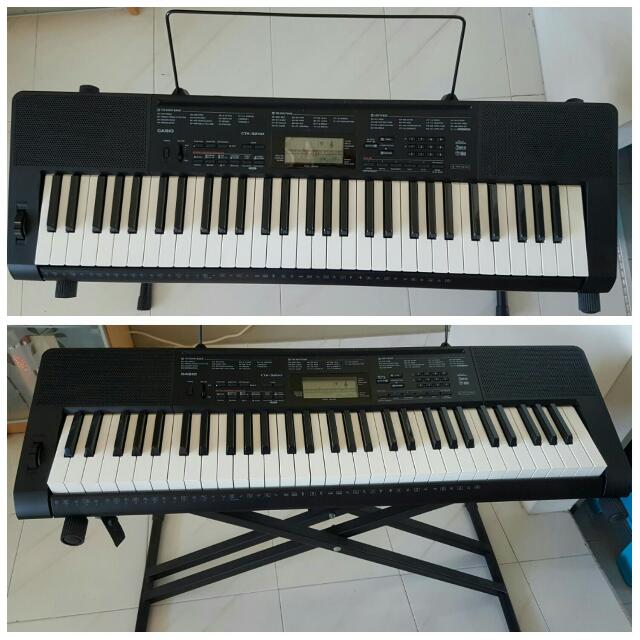 CASIO CTK-3200 Keyboards, Hobbies & Toys, Music & Media, Musical ...