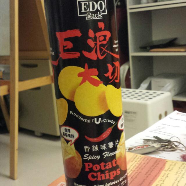 EDO Potato Chips, Food & Drinks, Packaged & Instant Food on Carousell