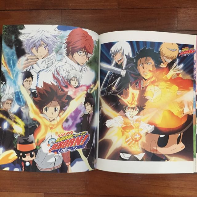 Hitman Reborn Poster Book - Hard Cover, Hobbies & Toys, Memorabilia ...